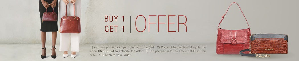 Exclusive BOGO Offer on Premium Leather Bags | Hidesign India