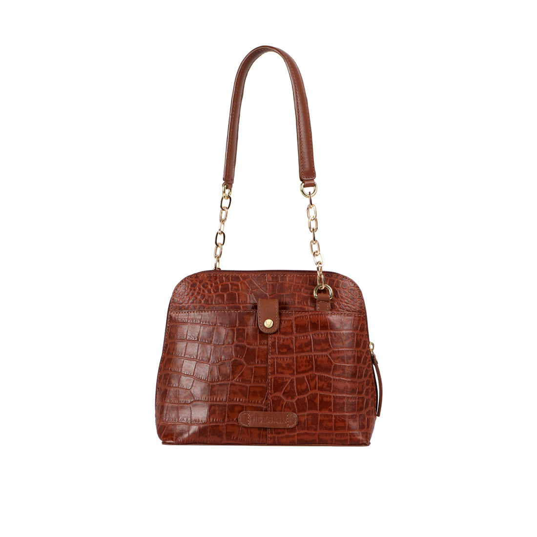 Buy Tan Fl Heidi Shoulder Bag Online - Hidesign