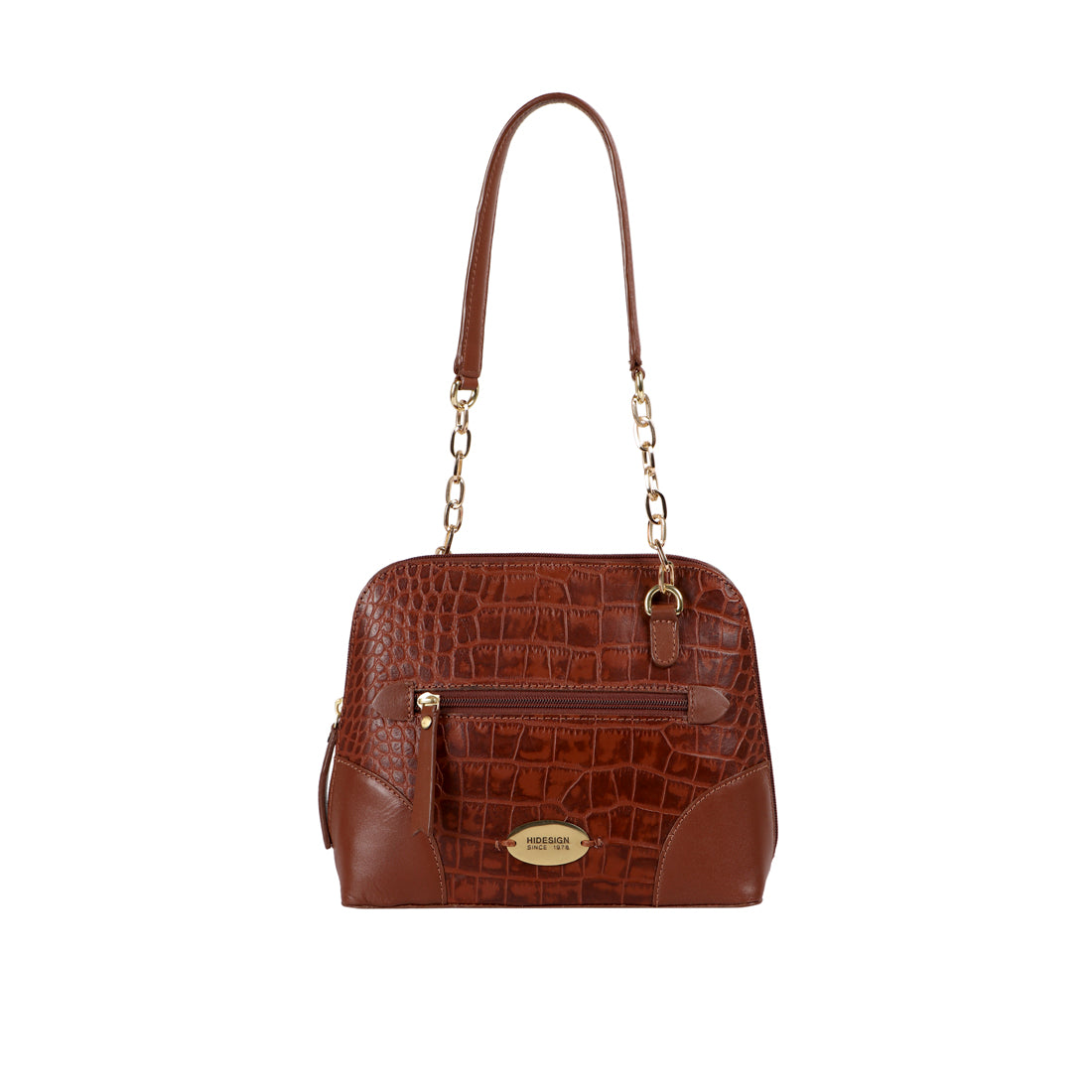 Buy Tan Fl Heidi Shoulder Bag Online - Hidesign