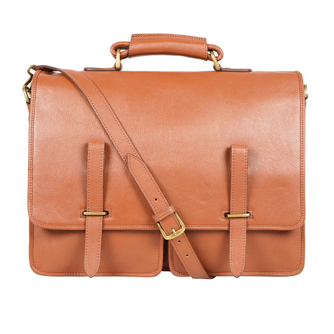 Buy Tan Parma Briefcase Online - Hidesign
