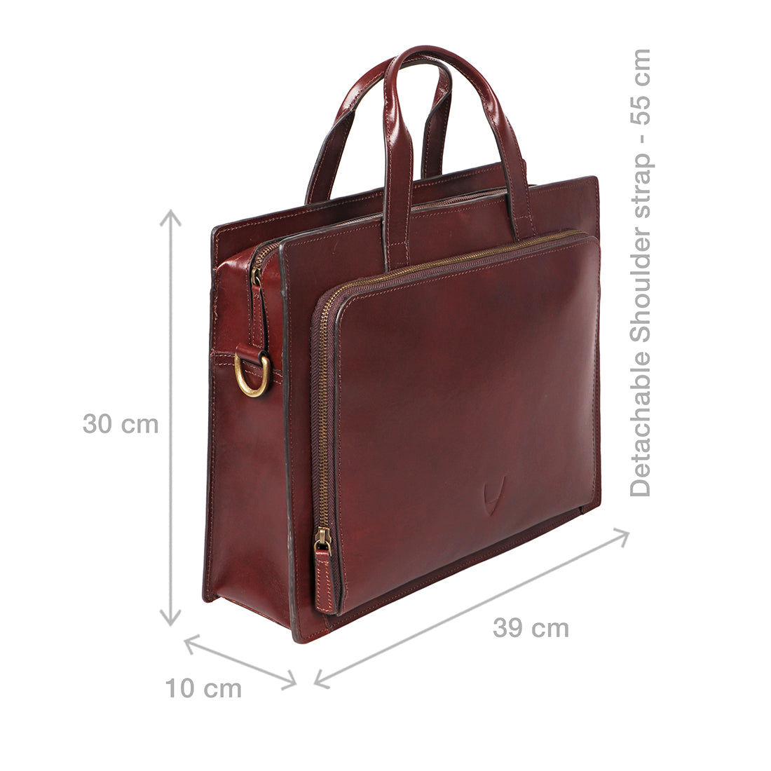 Buy Brown Evolution 02 Briefcase Online - Hidesign