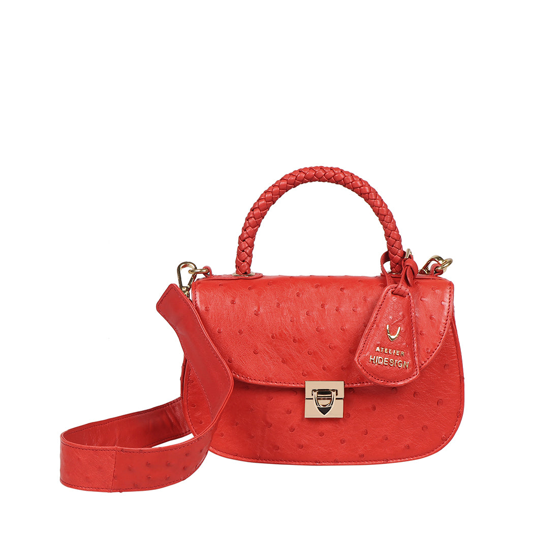 Buy Red Eda 03 Shoulder Bag Online - Hidesign