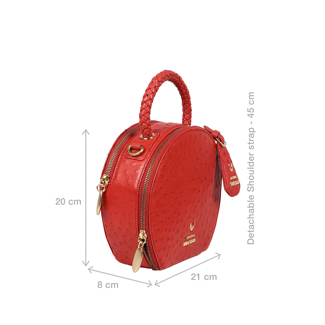 Buy Red Eda 05 Shoulder Bag Online - Hidesign
