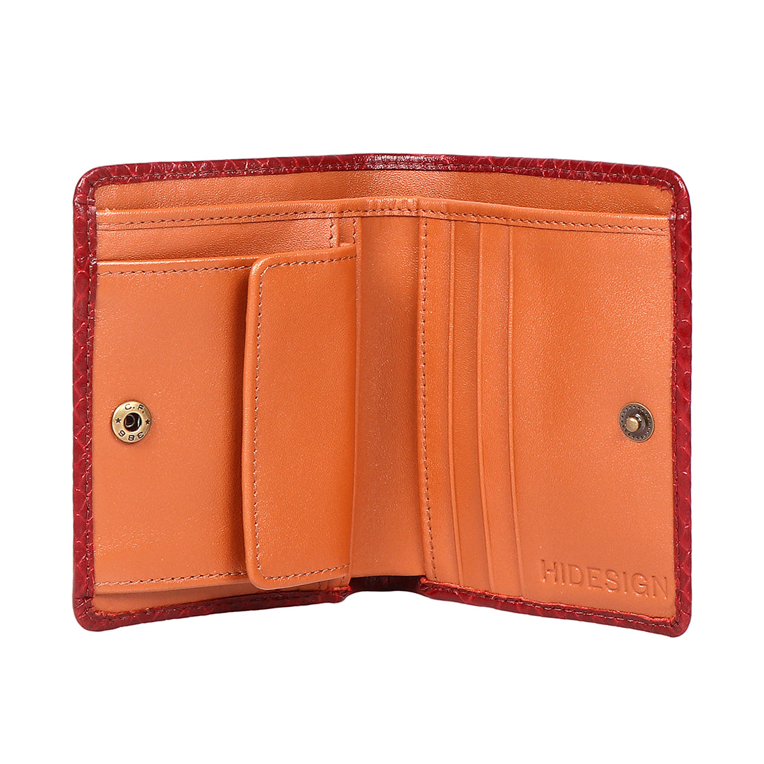 Buy Red UNION W1 BI-FOLD Online - Hidesign