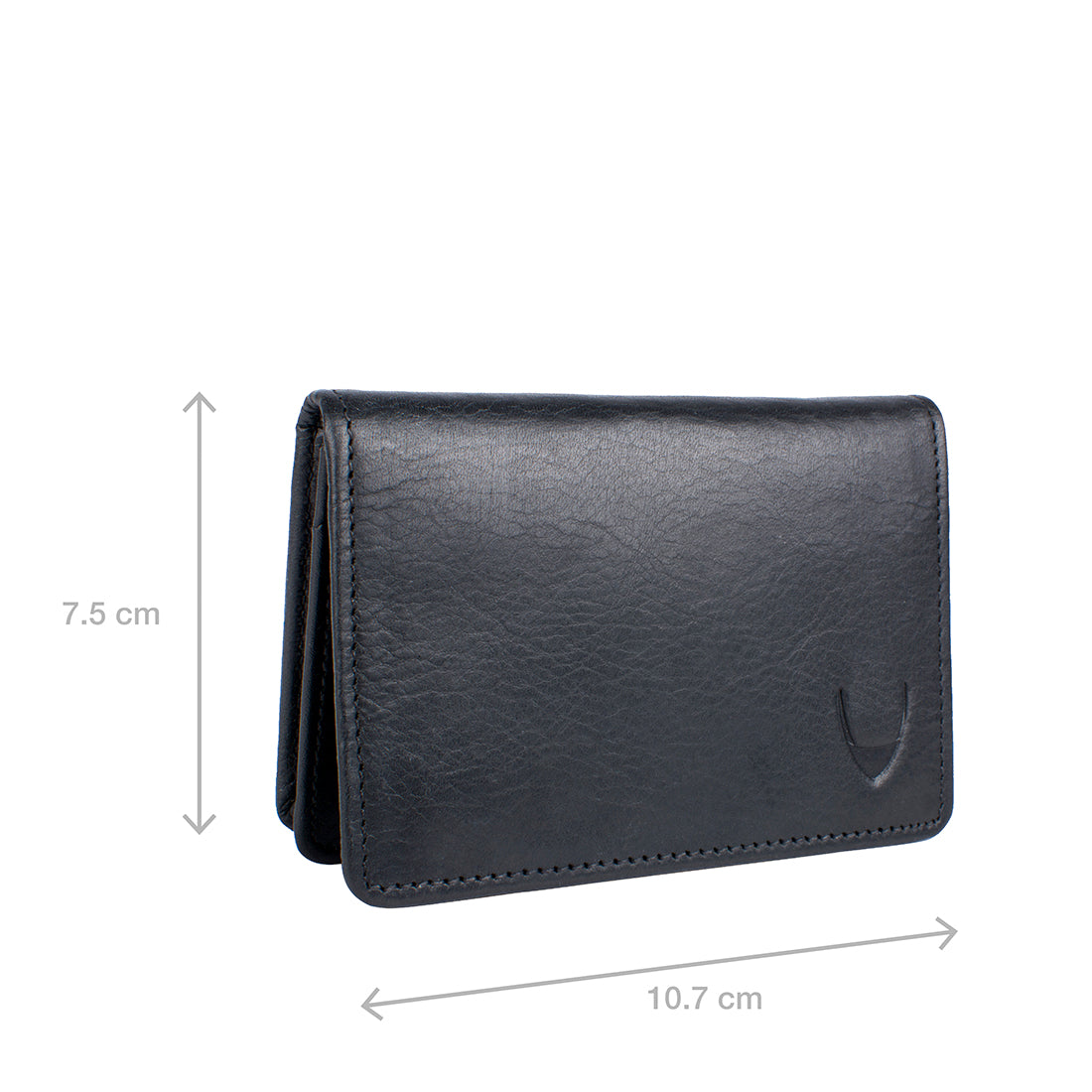Elegant Black Ranch Card Holder for Men - Hidesign