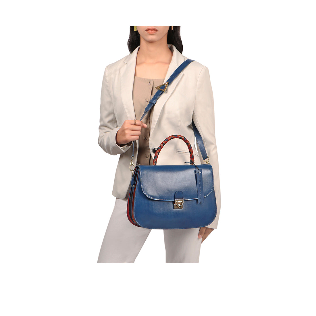 Buy Hidesign Tan Womens Handbags