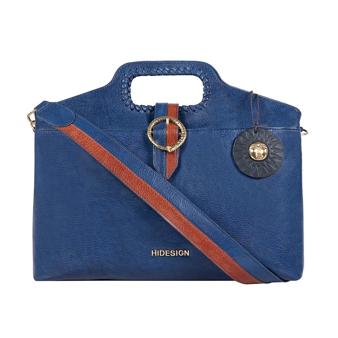 Buy Blue Ursula 02 Satchel Online - Hidesign