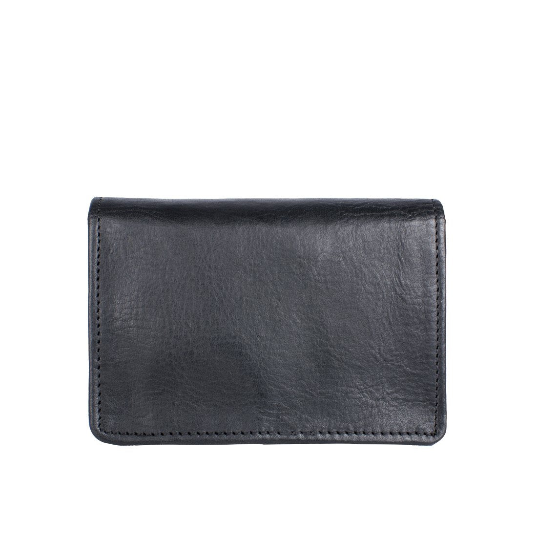 Elegant Black Ranch Card Holder for Men - Hidesign