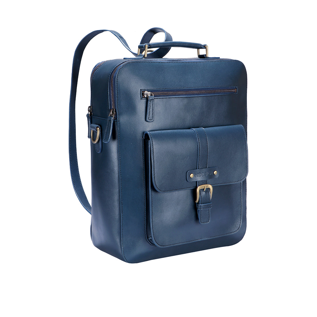 Buy Blue Russell 02 Backpack Online - Hidesign