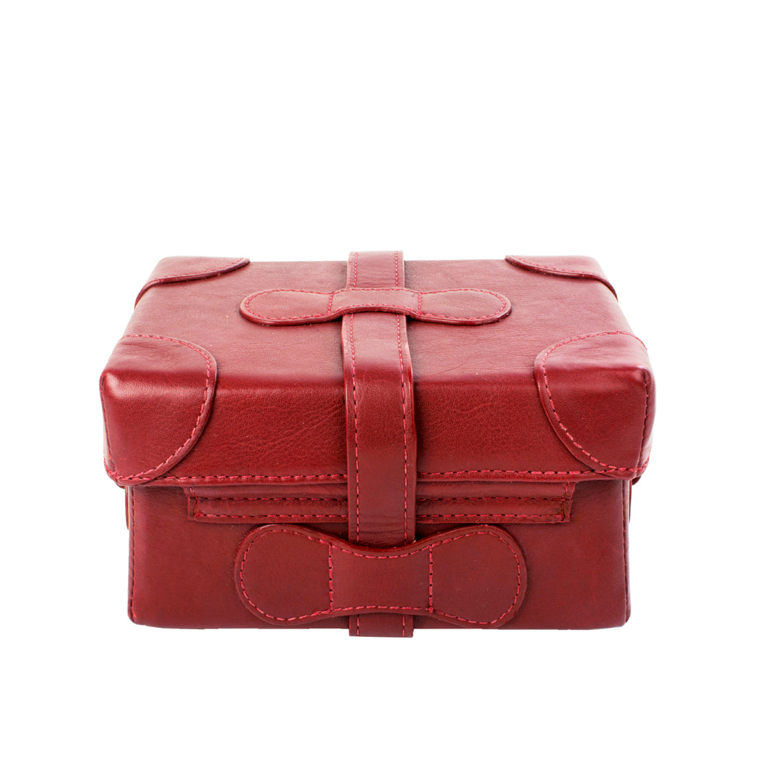 Buy Red Small Boxy Sling Bag Online - Hidesign