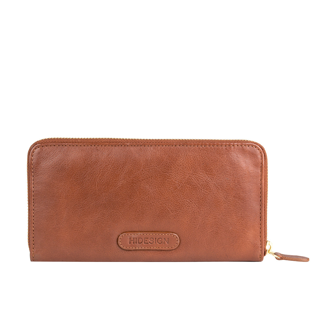 Buy Tan Atlanta Rf Zip Around Online - Hidesign