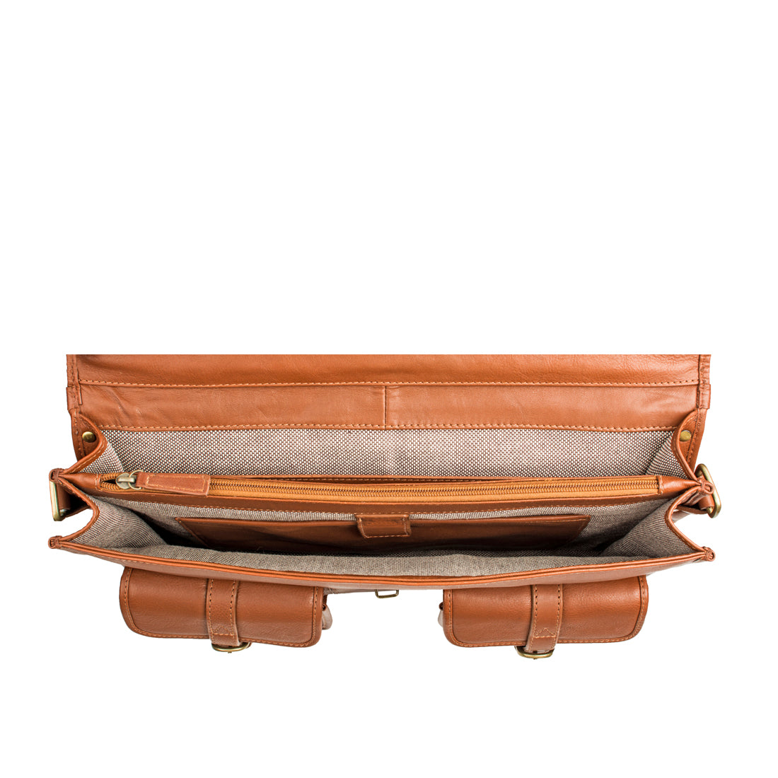 Buy Tan Castello Briefcase Online - Hidesign