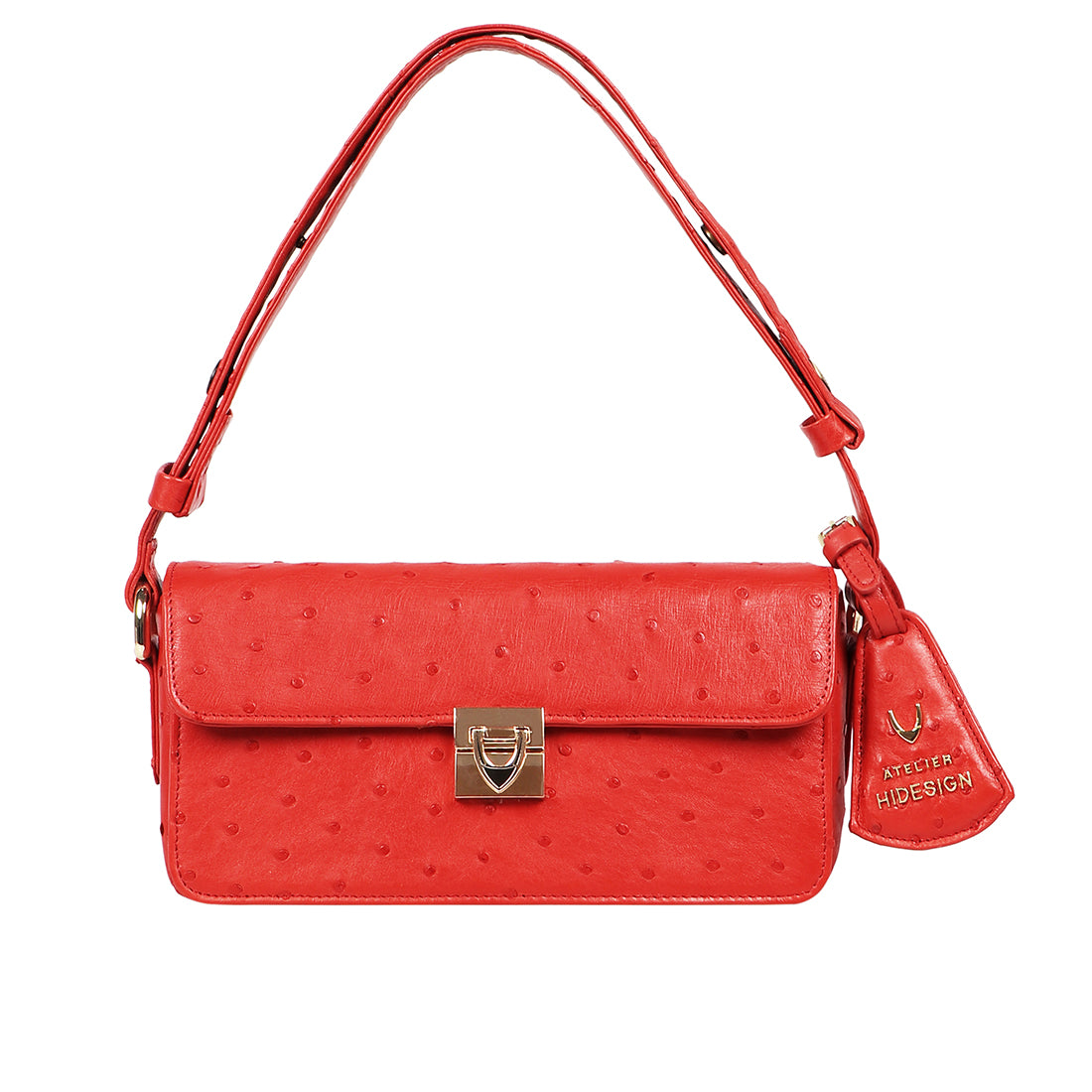 Buy Red Eda 01 Shoulder Bag Online - Hidesign