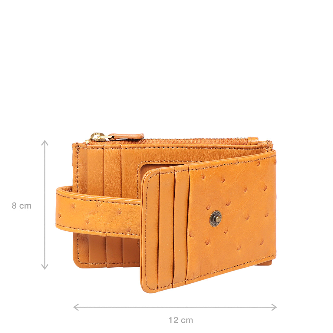 Buy Tan Eda W1 Card Holder Online - Hidesign