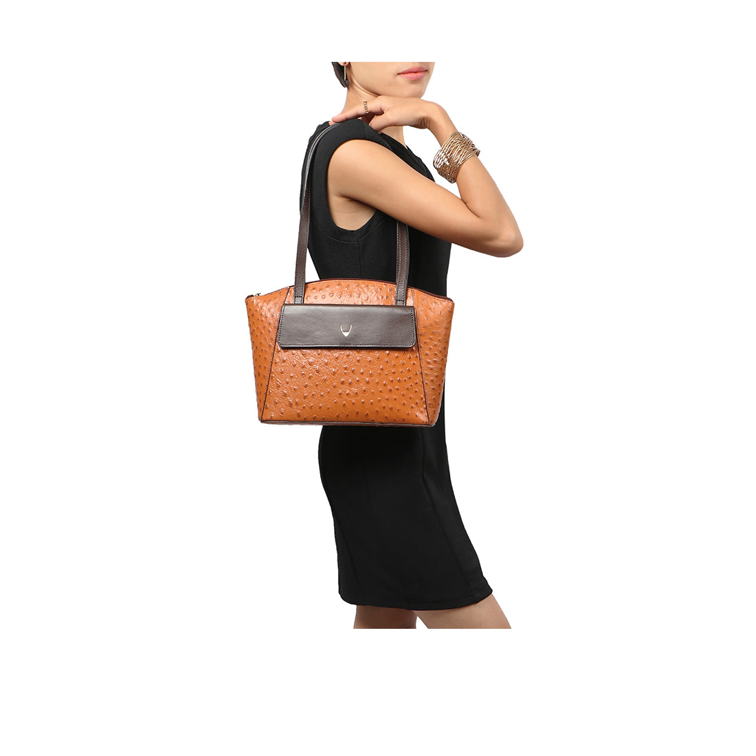 Buy Tan Elinor 01 Sb Shoulder Bag Online - Hidesign