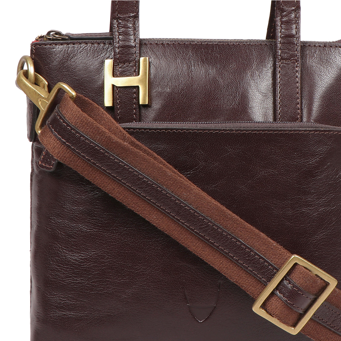 Buy Brown Evolution 01 Crossbody Online - Hidesign
