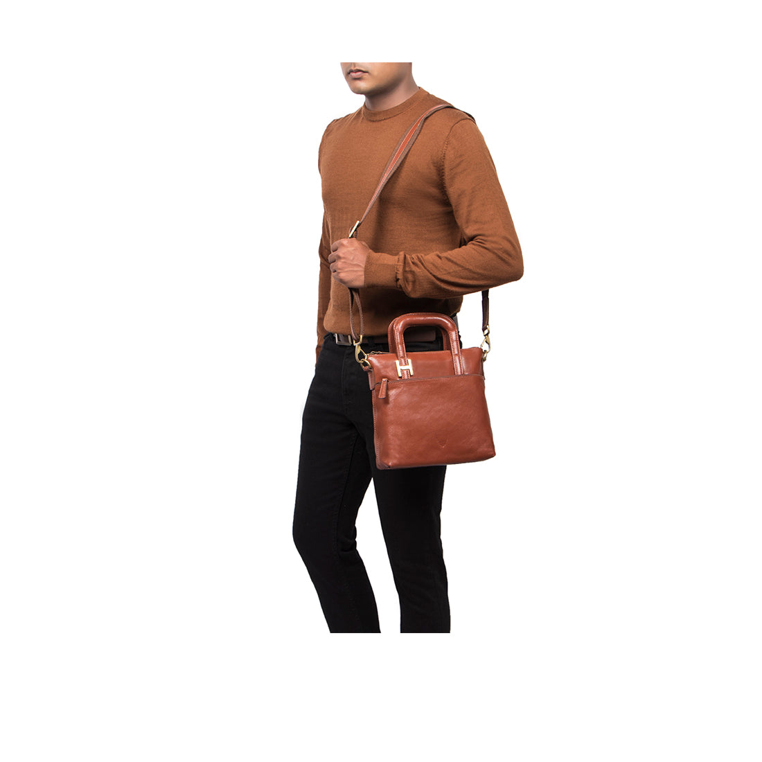 Buy Tan Evolution 01 Crossbody Online - Hidesign