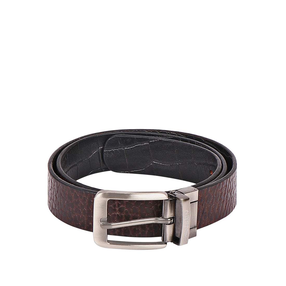 Buy Black Fitz 01 Mens Reversible Belt Online - Hidesign