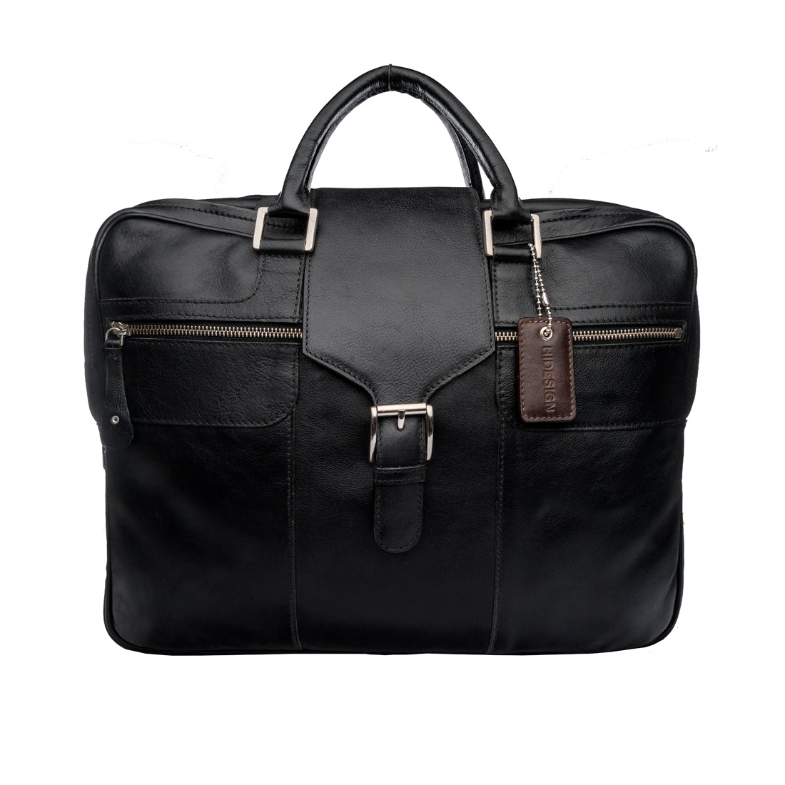 Buy Black Golf 02 Briefcase Online - Hidesign