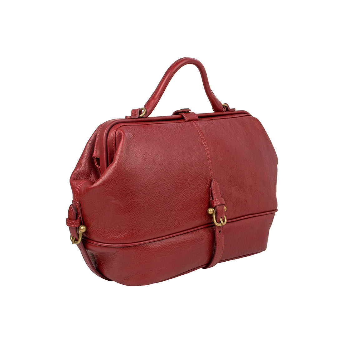 Buy Red Julie Satchel Online - Hidesign