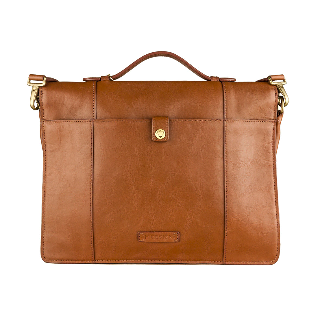 Buy Tan Maverick 02 Briefcase Online - Hidesign