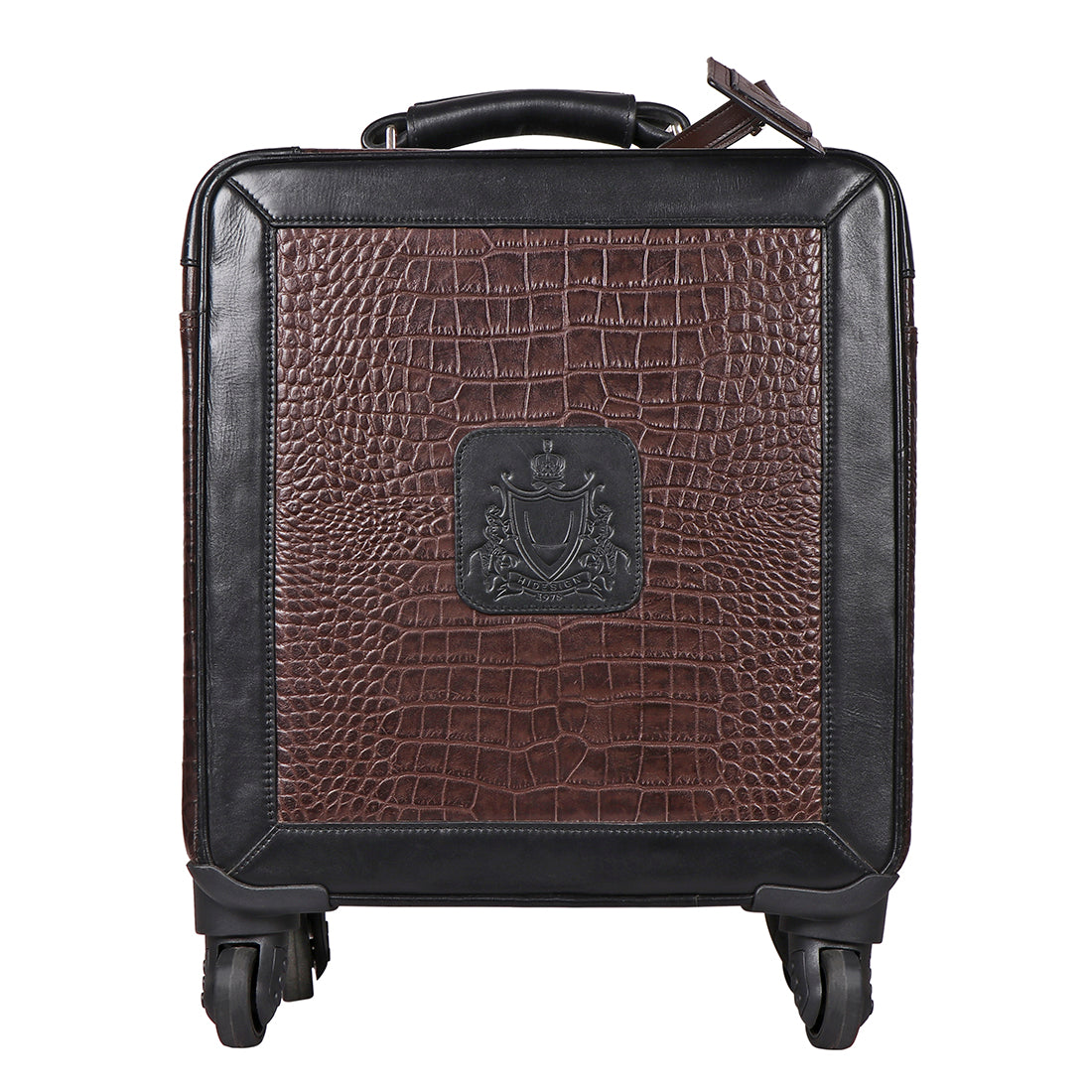 Buy Brown Monterey 1 Trolley Bag Online - Hidesign