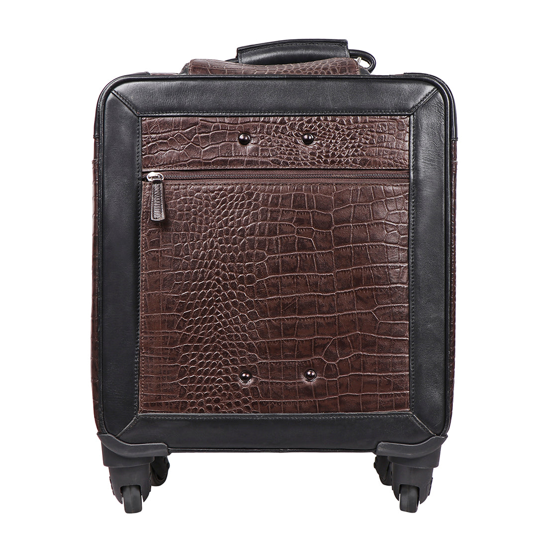 Buy Brown Monterey 1 Trolley Bag Online - Hidesign