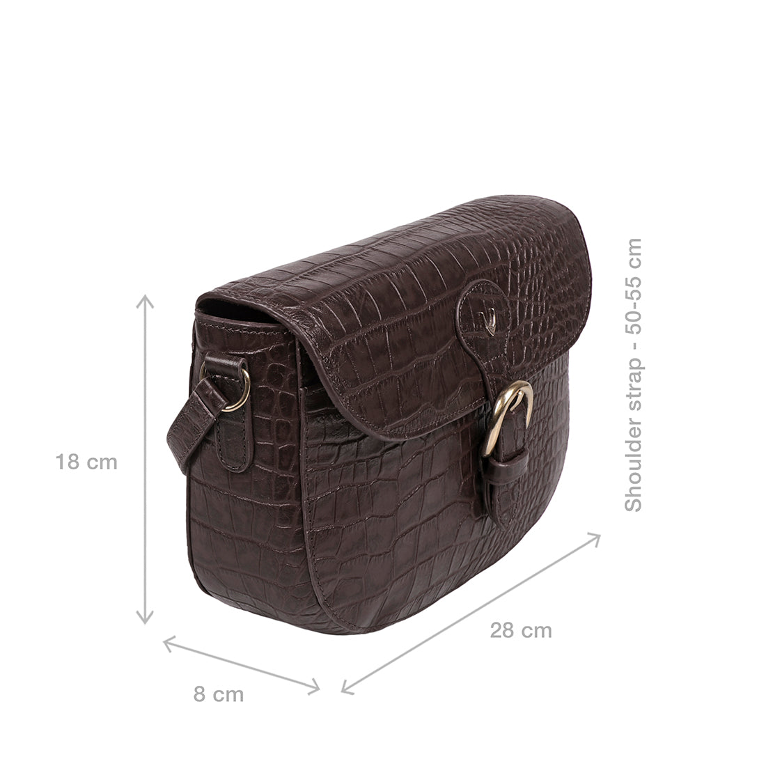 Buy Brown Paula 02 Crossbody Online - Hidesign