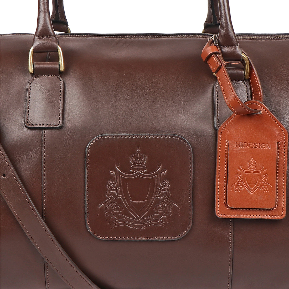 Buy Brown Tulsa 3 Duffle Bag Online - Hidesign